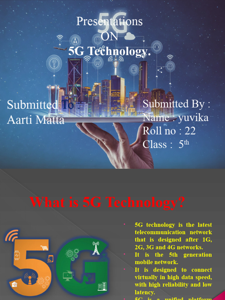 5G Technology | PDF | 3 G | 4 G
