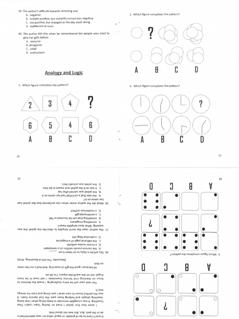 Fuxins - Team Lyqa Practice Test Set 1 | PDF