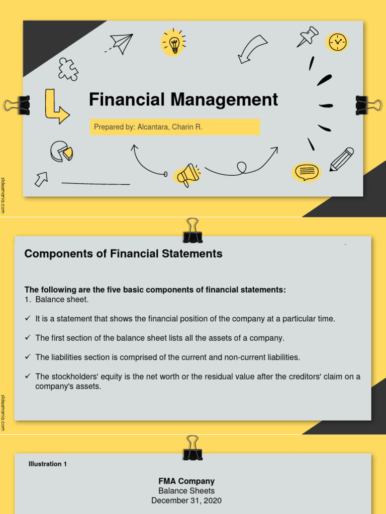 Financial Statements Overview | PDF | Free Cash Flow | Money