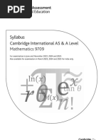 2025 2027 Syllabus | PDF | Area | Mathematics