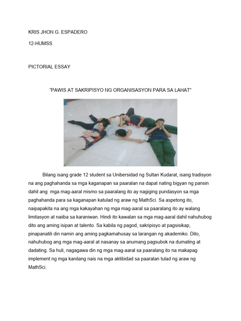 Pictorial Essay | PDF