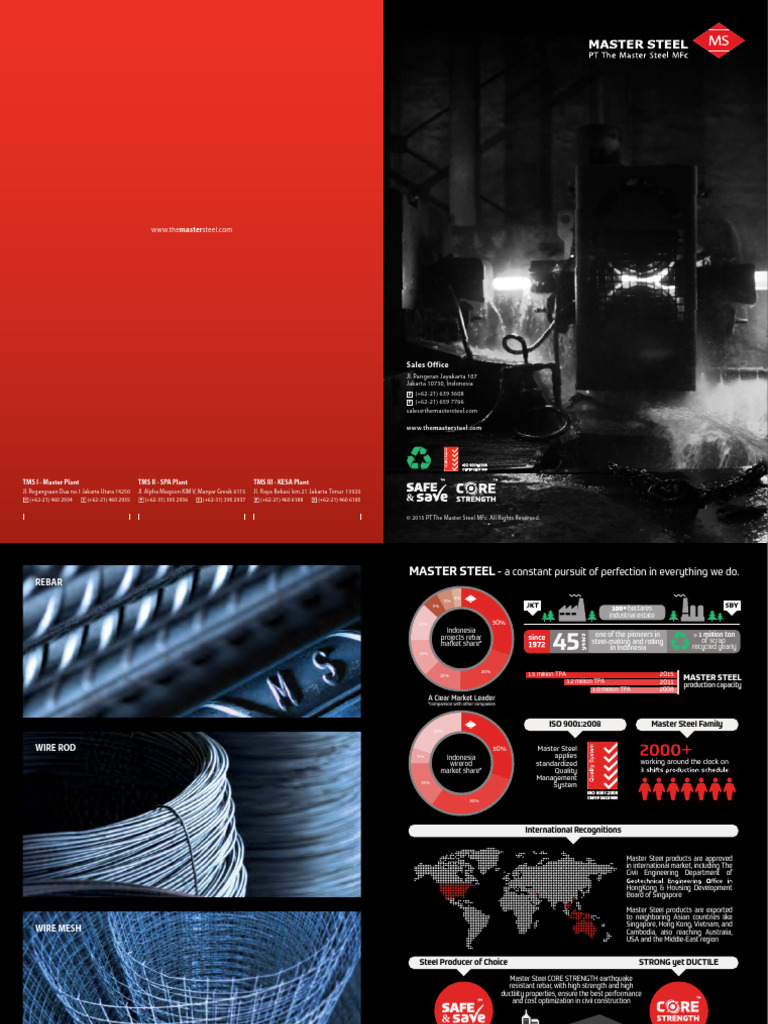 Master Steel BJTS 420B Overview | PDF | Materials | Secondary Sector Of ...