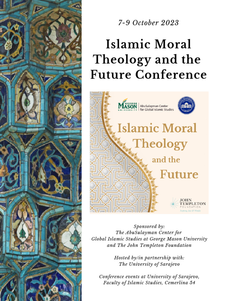 Finalized IMTF Conference Program 2023 | PDF | Abrahamic Religions