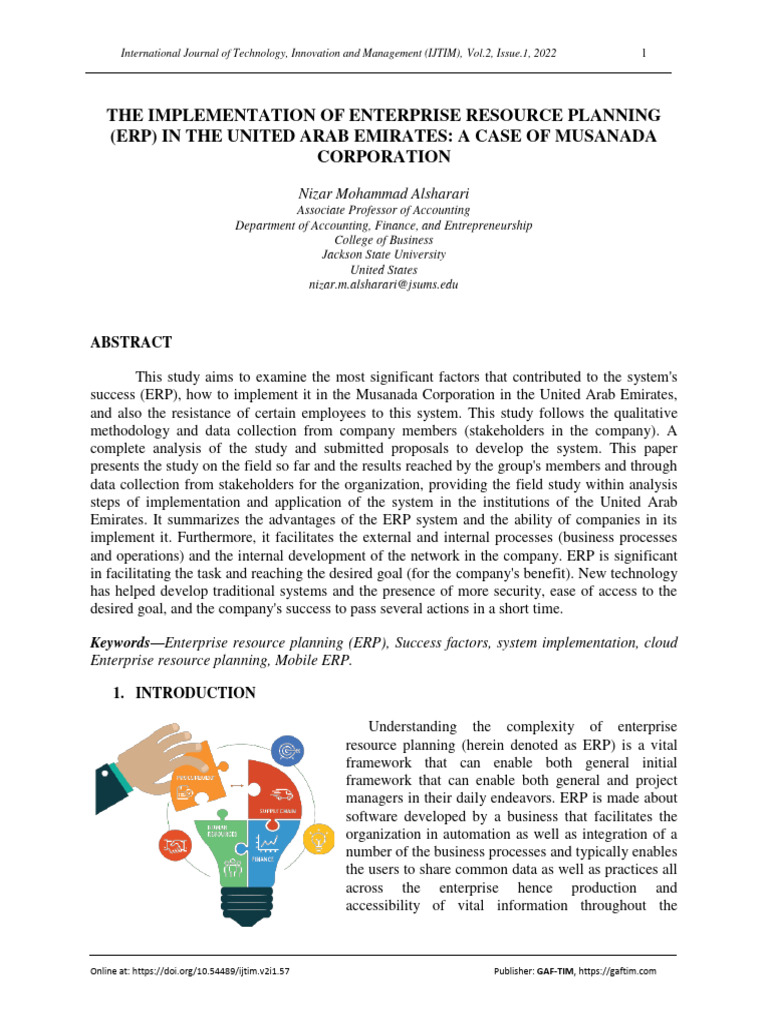 1 IJTIM+ +Vol.2+Issue.1+ +2022 +Enterprise+Resource+Planning +25 May | Download Free PDF ...