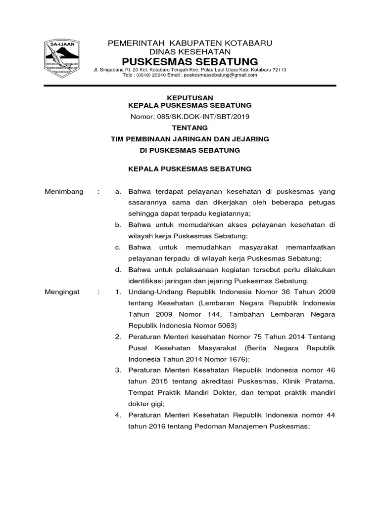 1 2 3 C Sk Tim Pembinaan Jaringan Dan Jejaring Pdf