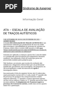 Escala ATEC Autismo | PDF