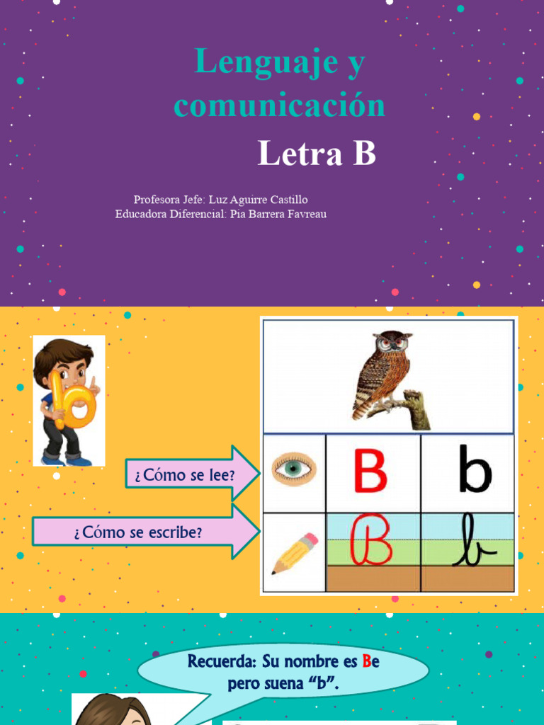 Letra B 1básico | PDF