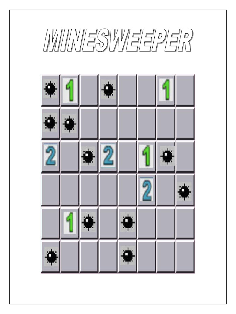 Cs Project Minesweeper Ni 2 Pdf Python Programming Language Programming