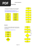 Flow Chart Questions With Answers | PDF