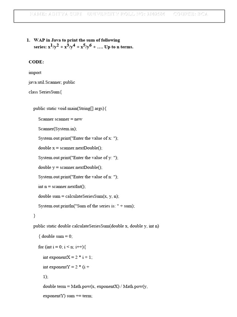 Aditya Termwork | PDF | String (Computer Science) | Computer Data