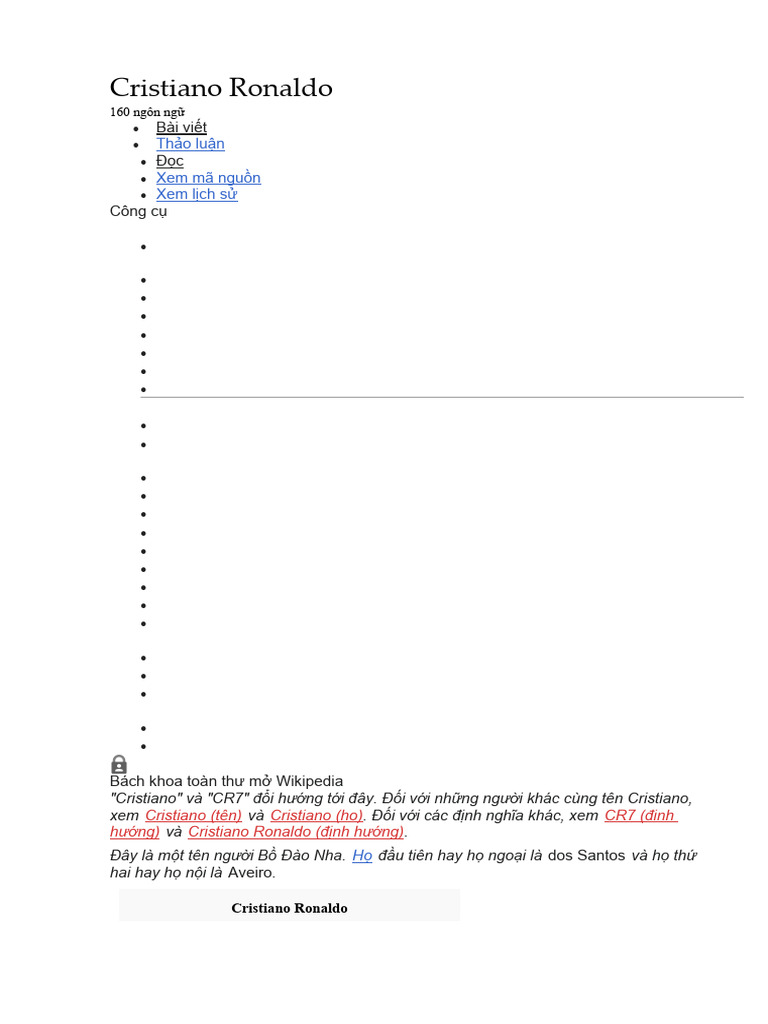 Cristiano Ronaldo | PDF