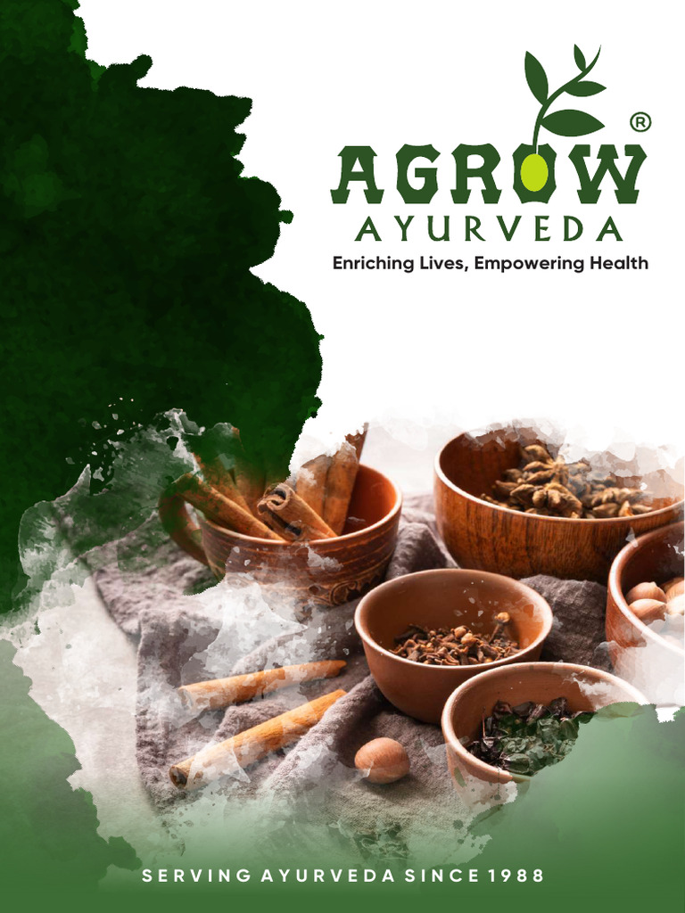 Agrow Ayurveda Brochure | PDF | Liver | Ayurveda