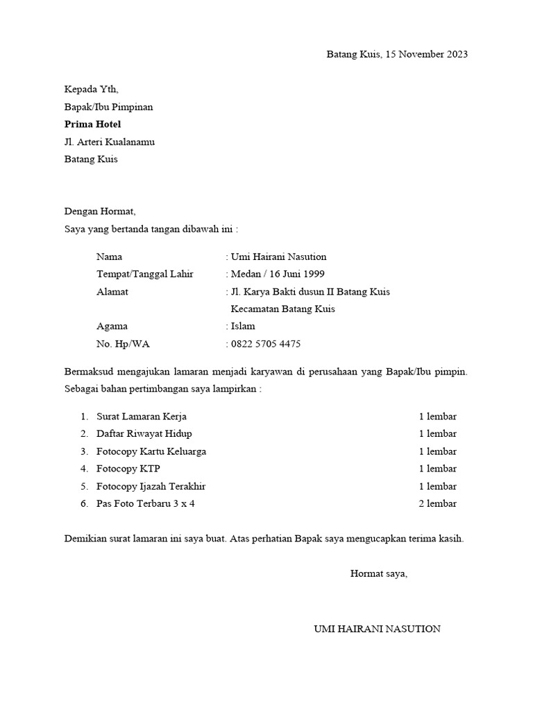 Batang Kuis | PDF