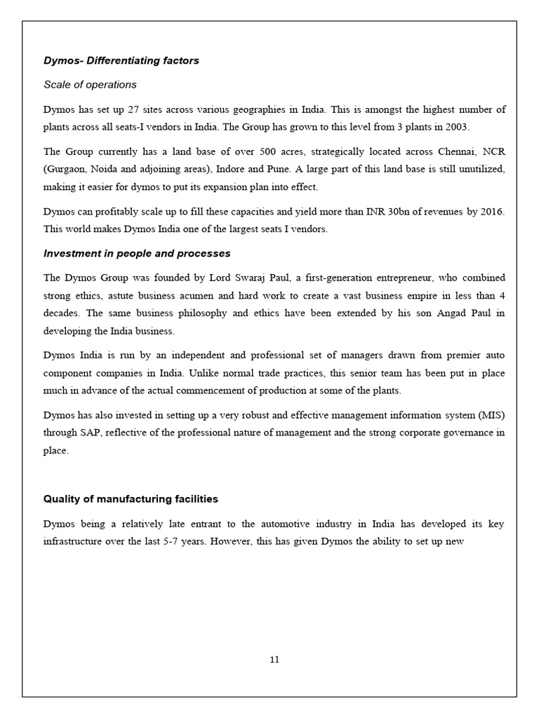Limitation and Scope of Study | PDF | Six Sigma | Business Economics