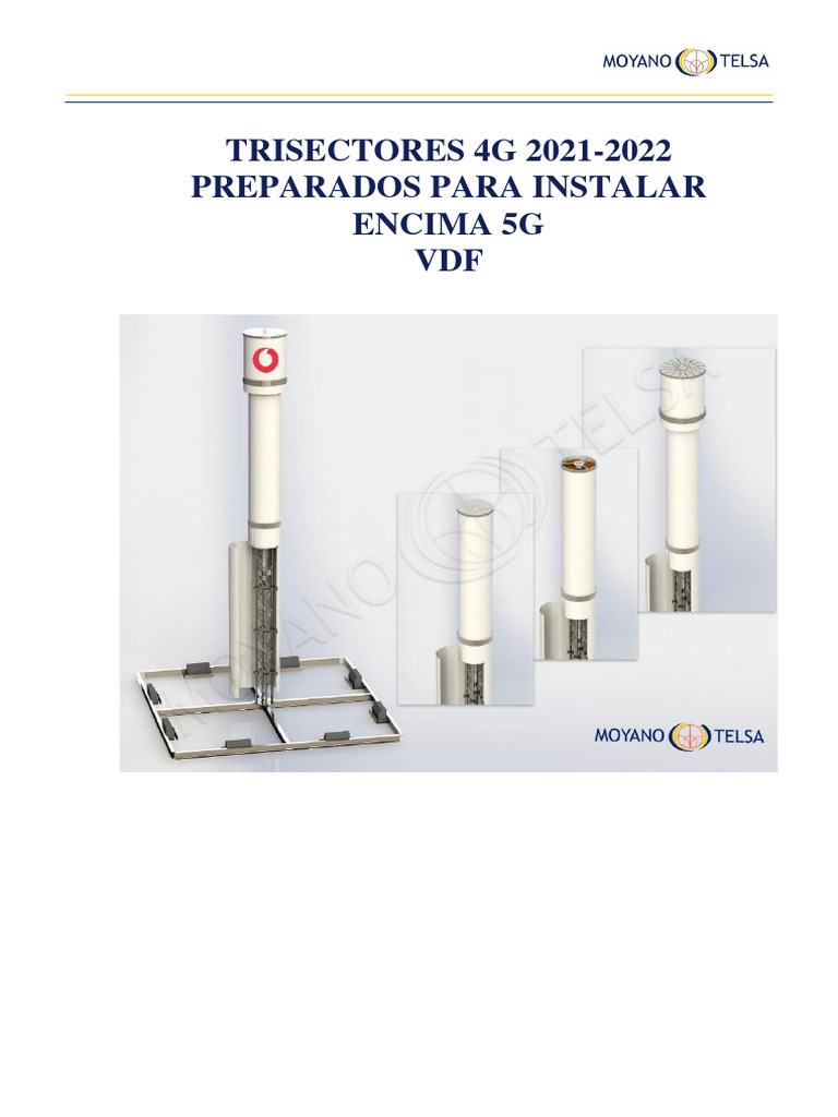 Trisectores Moyano-Vdf 2021-2023 | PDF | Antenna (Radio) | Decibel