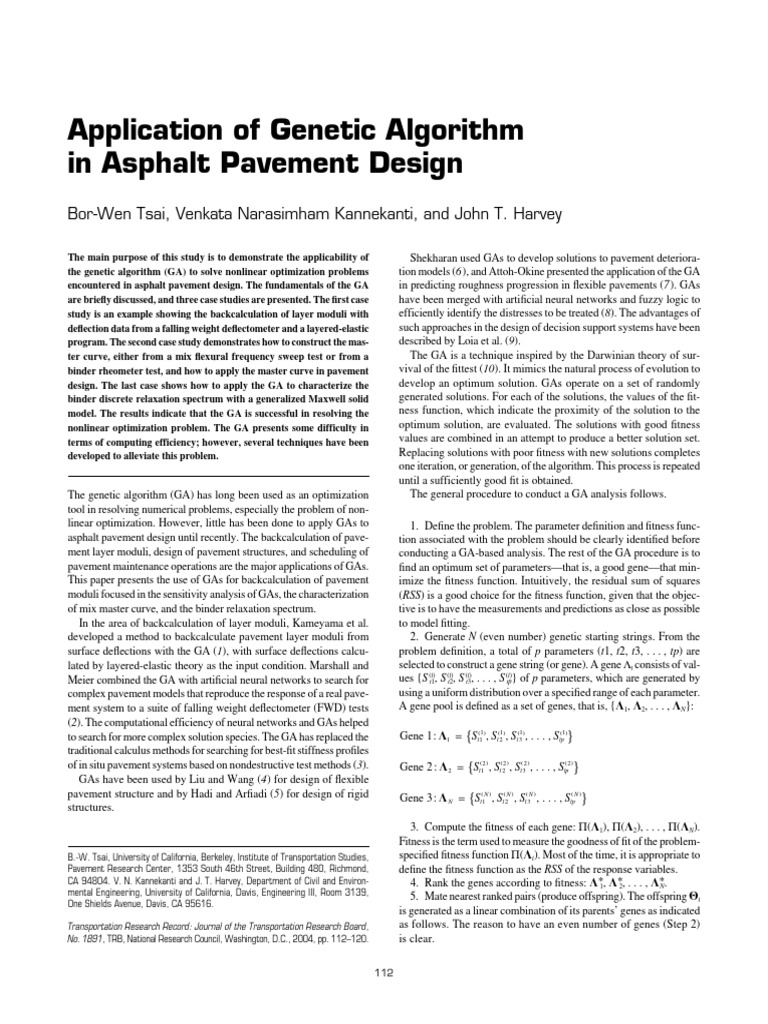 Tsai 2004 | PDF | Mathematical Optimization | Genetic Algorithm