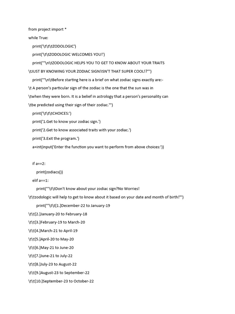 Final File (Word) | PDF | Astrological Sign | Zodiac