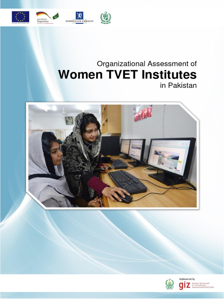 Organizational Assessment of Women TVET Institutes in Pakistan | PDF ...