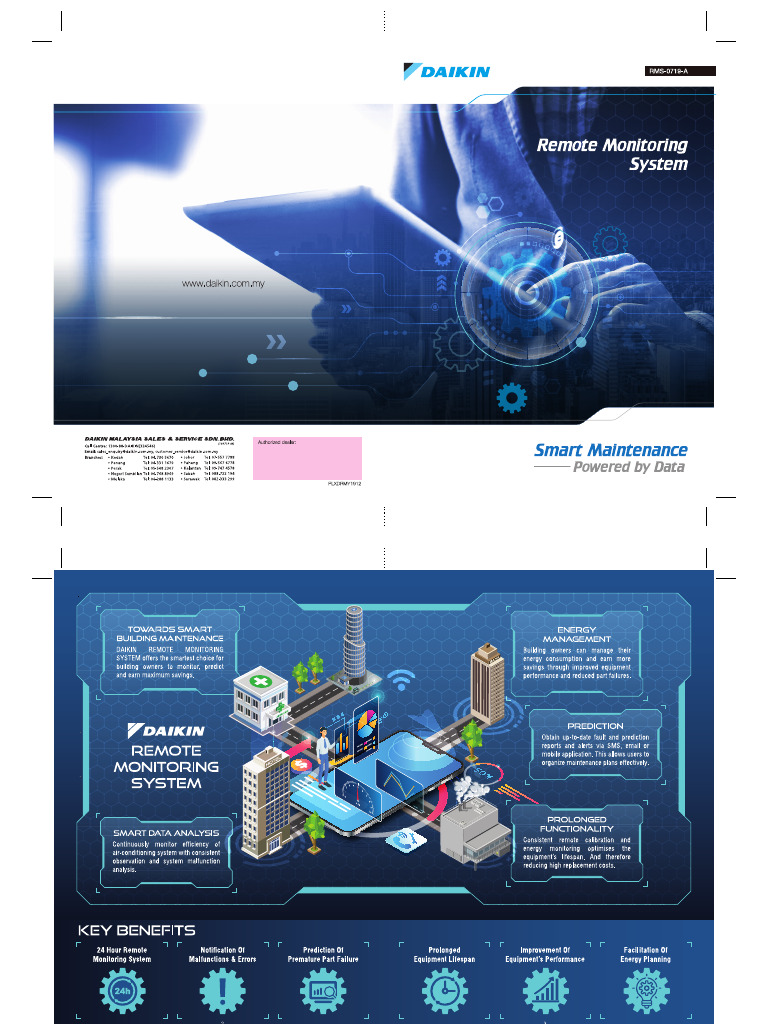 R410A - Remote Monitoring System (RMS-0719-A) | PDF