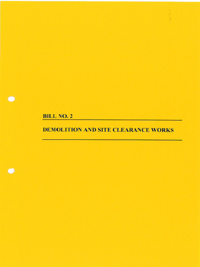 RFQ - Commercial Document - Bill of Quantities | PDF