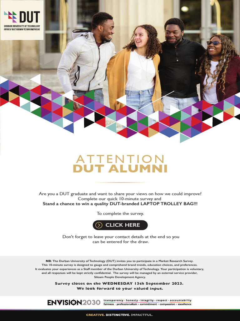 DUT Brand Perception Survey 2023 (Alumni Survey) | PDF | Social Science