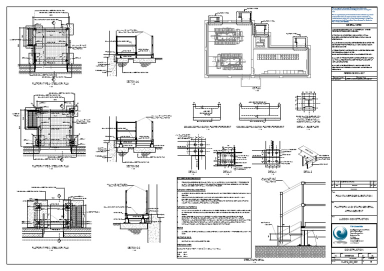 Kil2315 - 200 - 0001 - Rev00 - Platform and Stairs General Arrangement 4 | PDF | Deep Foundation ...