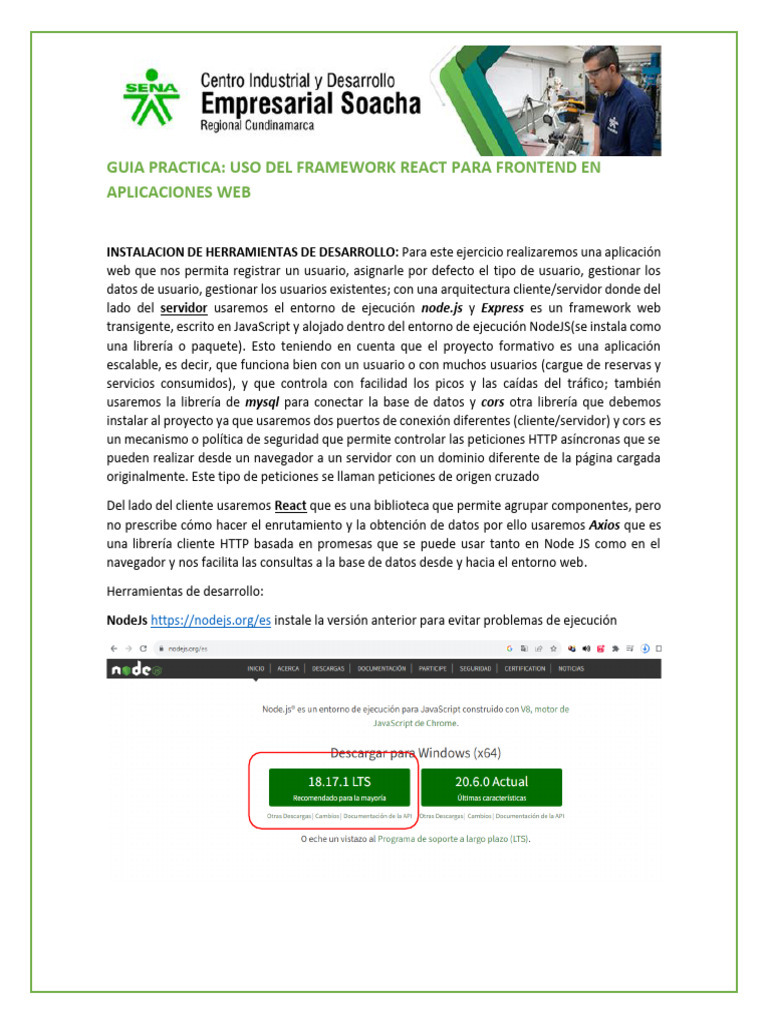 Guia Practica - React | PDF | Mi sql | Red mundial