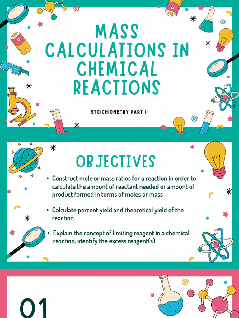 Mass Calculations in Chemical Reactions | PDF | Stoichiometry | Mole (Unit)