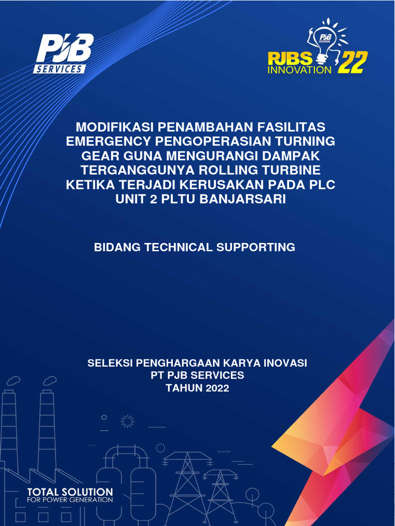FIX Makalah Modifikasi Turning Gear KI 2022 .Rev3 | PDF