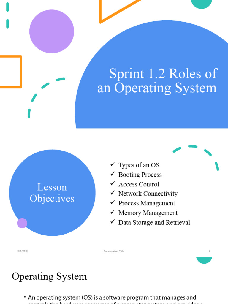 Roles and Types of Operating Systems | PDF | Operating System | Process ...