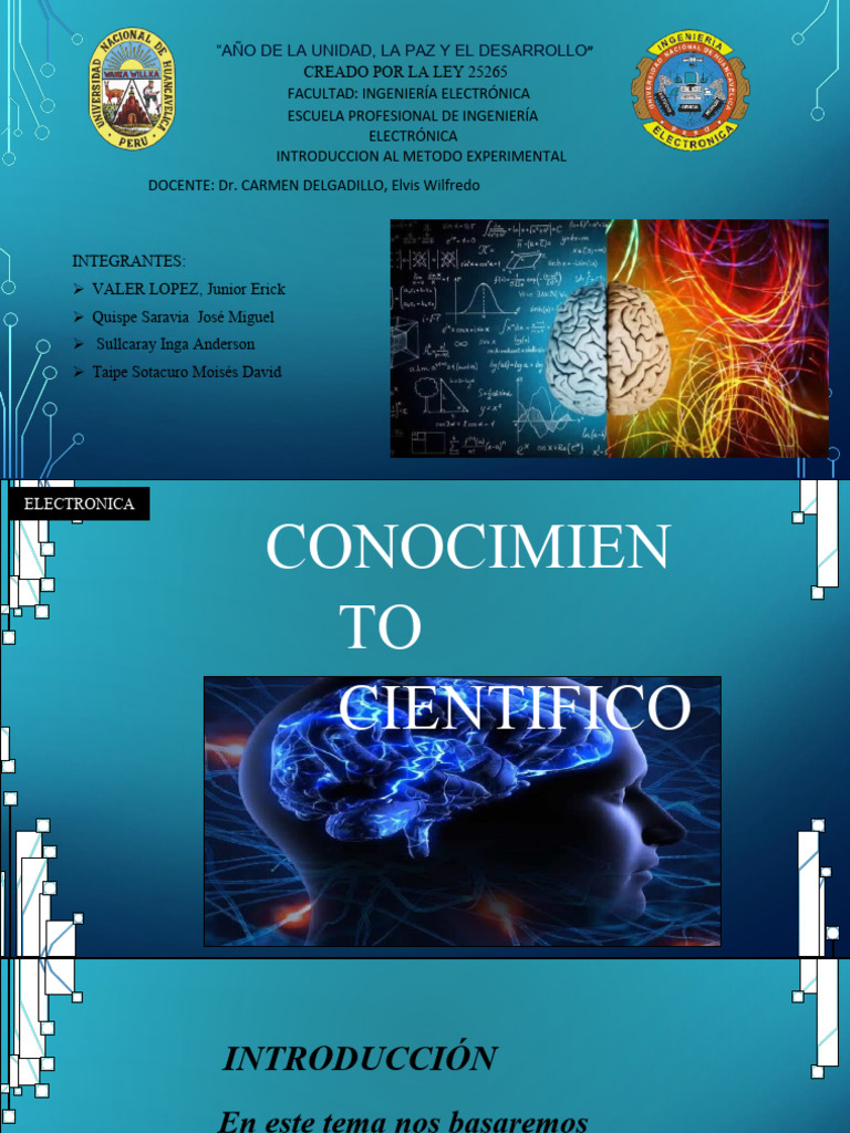 Conocimiento Científico: Definición y Tipos | PDF | Conocimiento ...