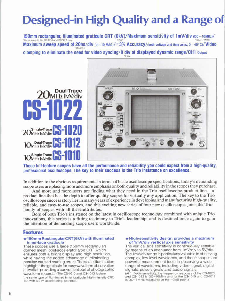 CS1022 Trio Data 2p | PDF