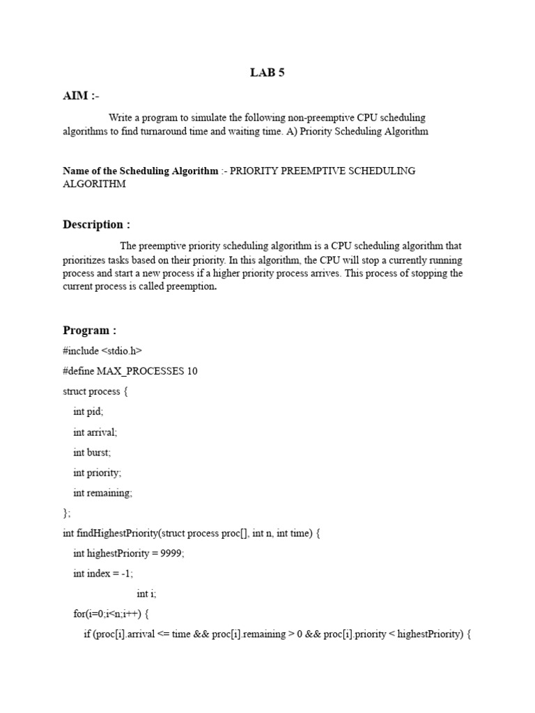 os-n190750-LAB 511111 | PDF | Scheduling (Computing) | Information Technology
