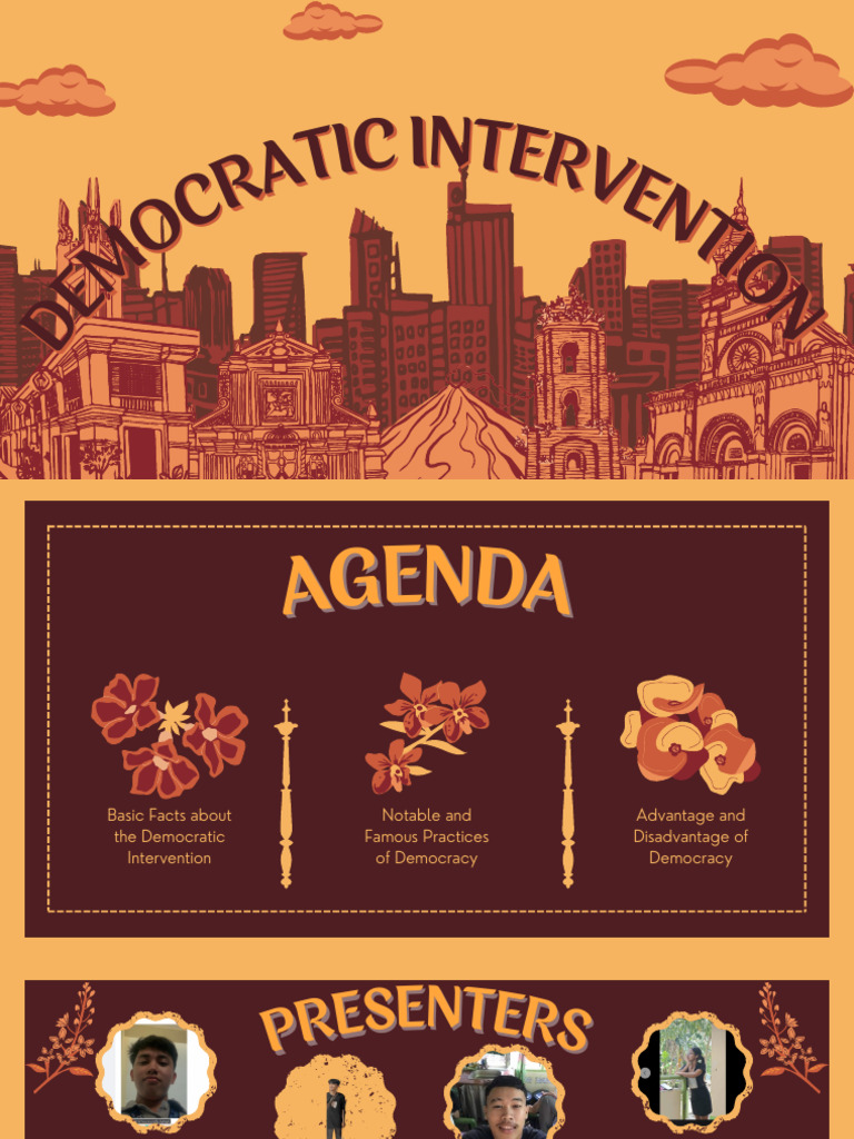 Democratic Intervention | PDF | Democracy | Political Ideologies