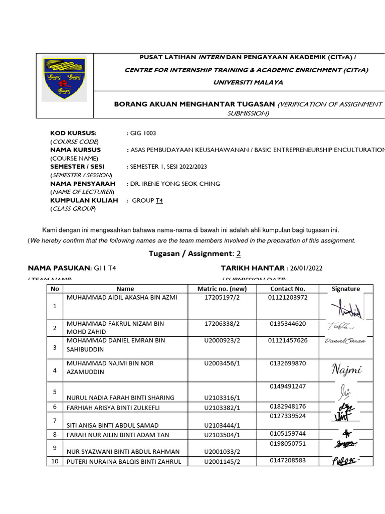 Assignment 2 Case Study G11 - T4 | PDF | Recycling | Literacy