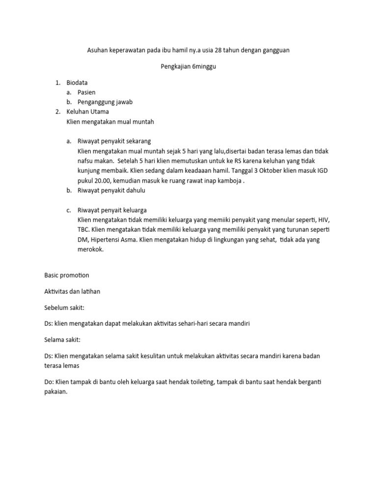 Askep Maternitas | PDF | Pengembangan Diri | Gaya Hidup