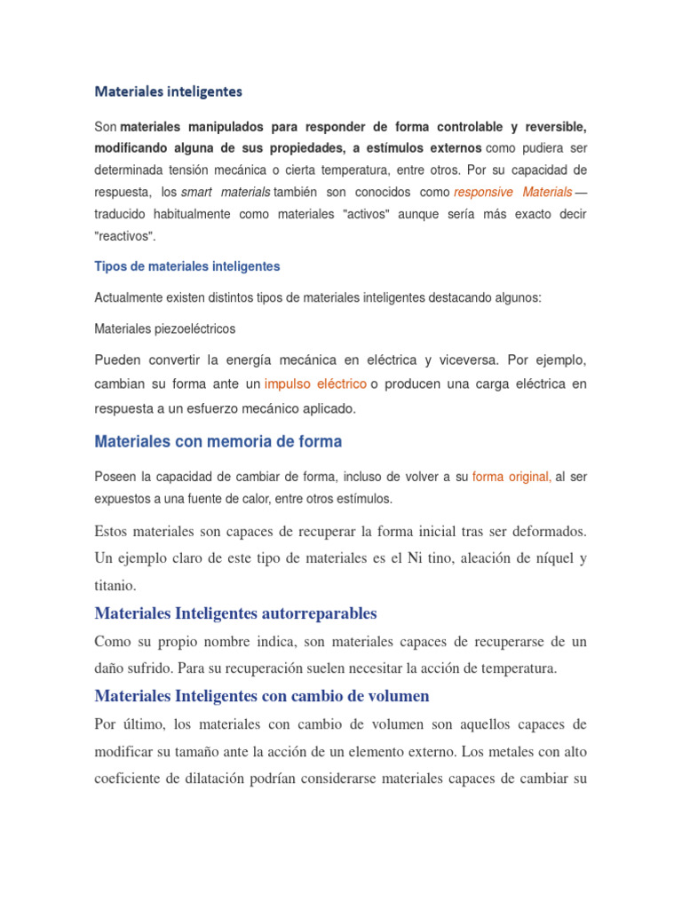 Materiales Inteligentes | PDF | Ultravioleta | Color