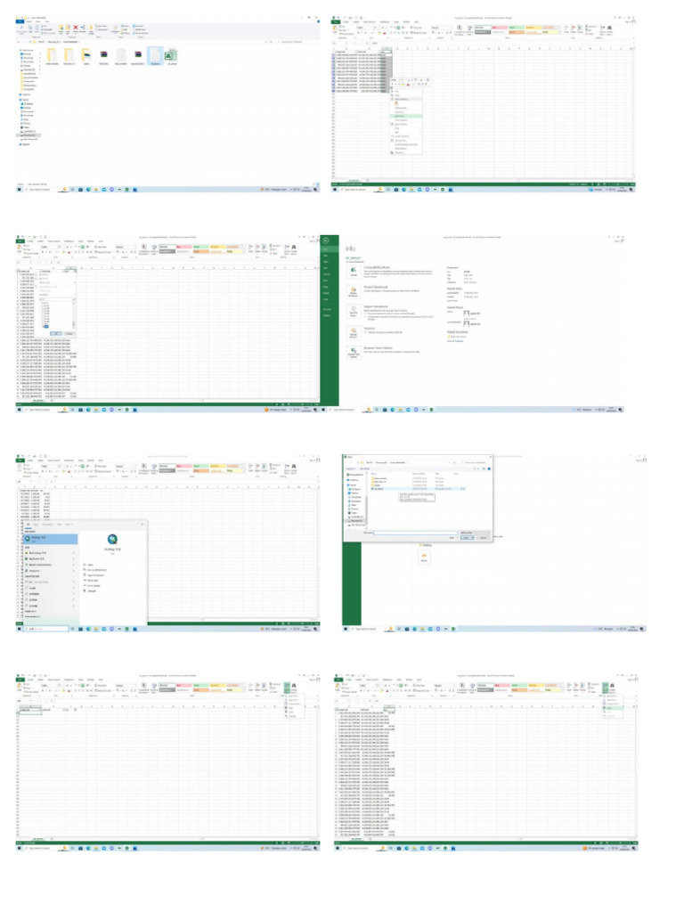 Mengolah Data SST Di Exel | PDF