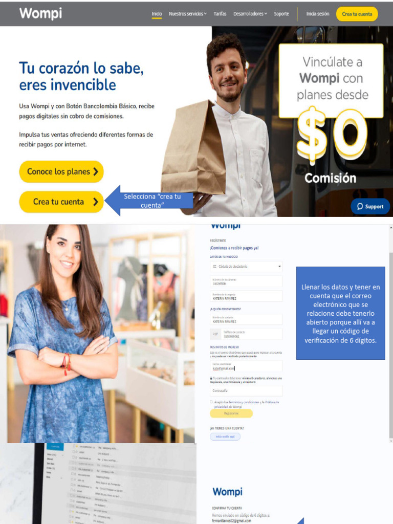 Wompi Paso A Paso | PDF