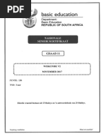 Exemplar Geography Grade 10 2022 P1 and Memo | PDF