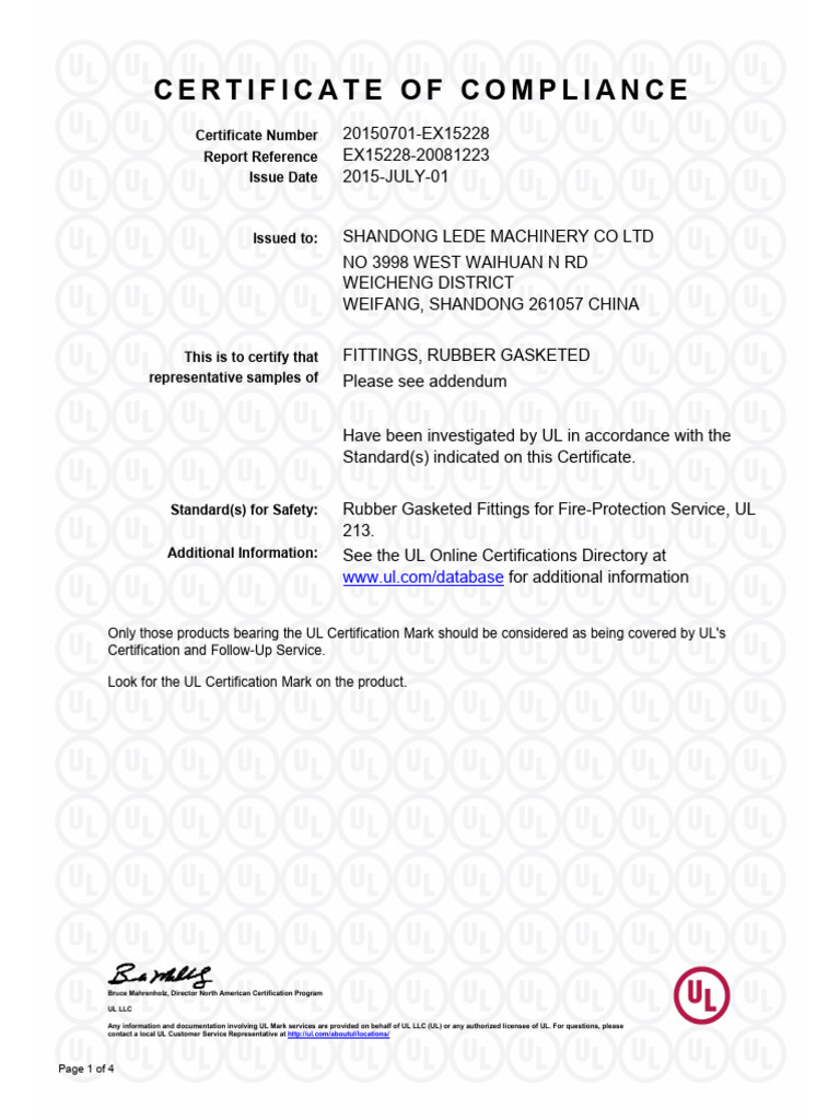 Ul Lede | PDF | Pipe (Fluid Conveyance) | Plumbing