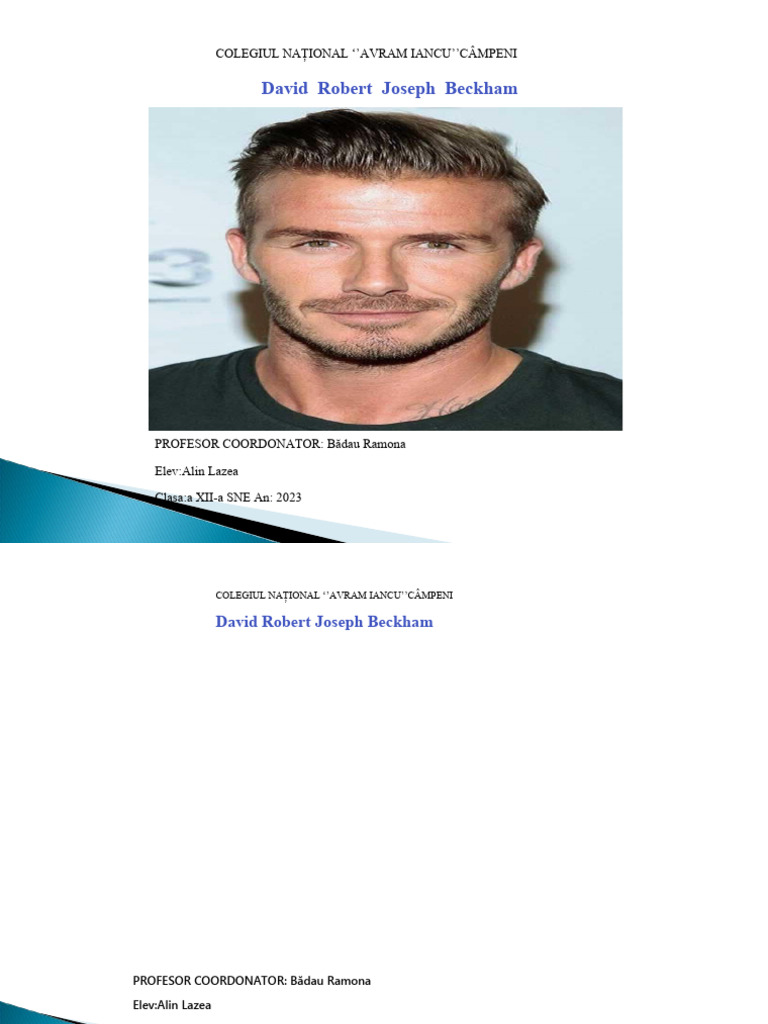 Arestat David Beckham 10 | PDF
