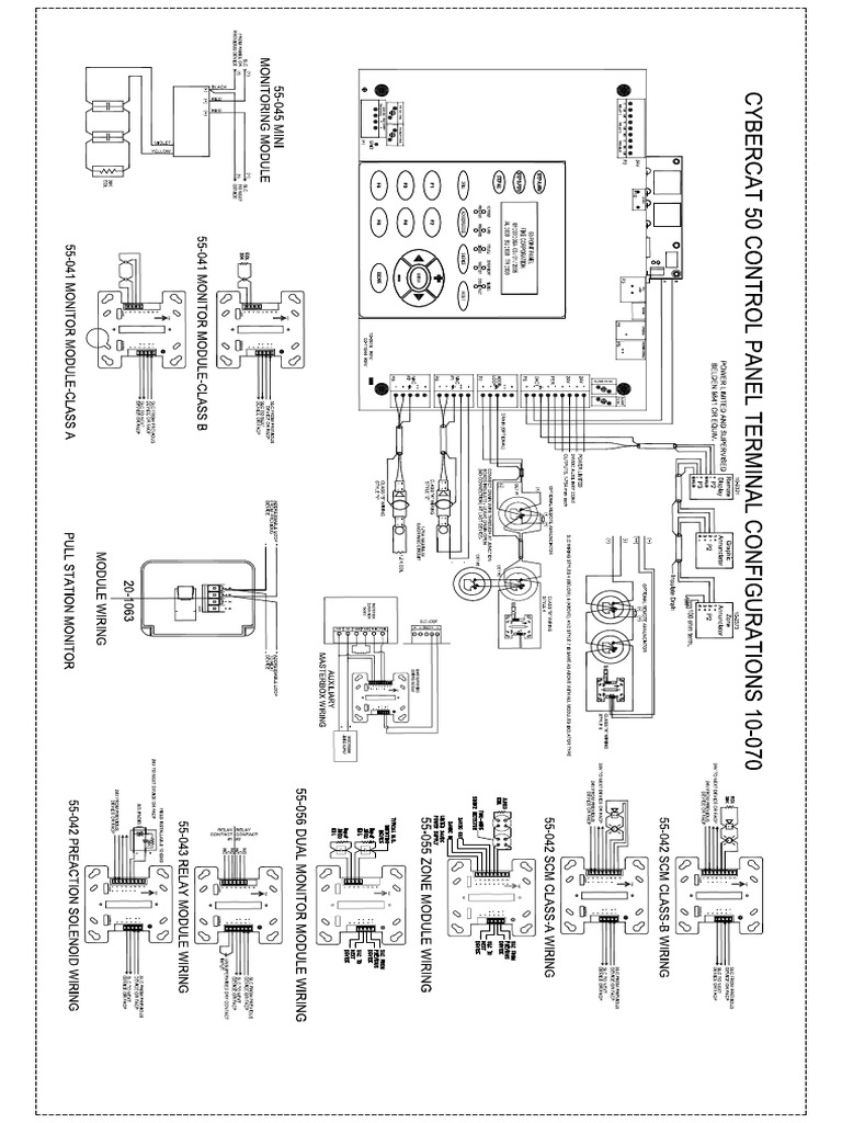 Cybercat 50 Wiring Diagram | PDF