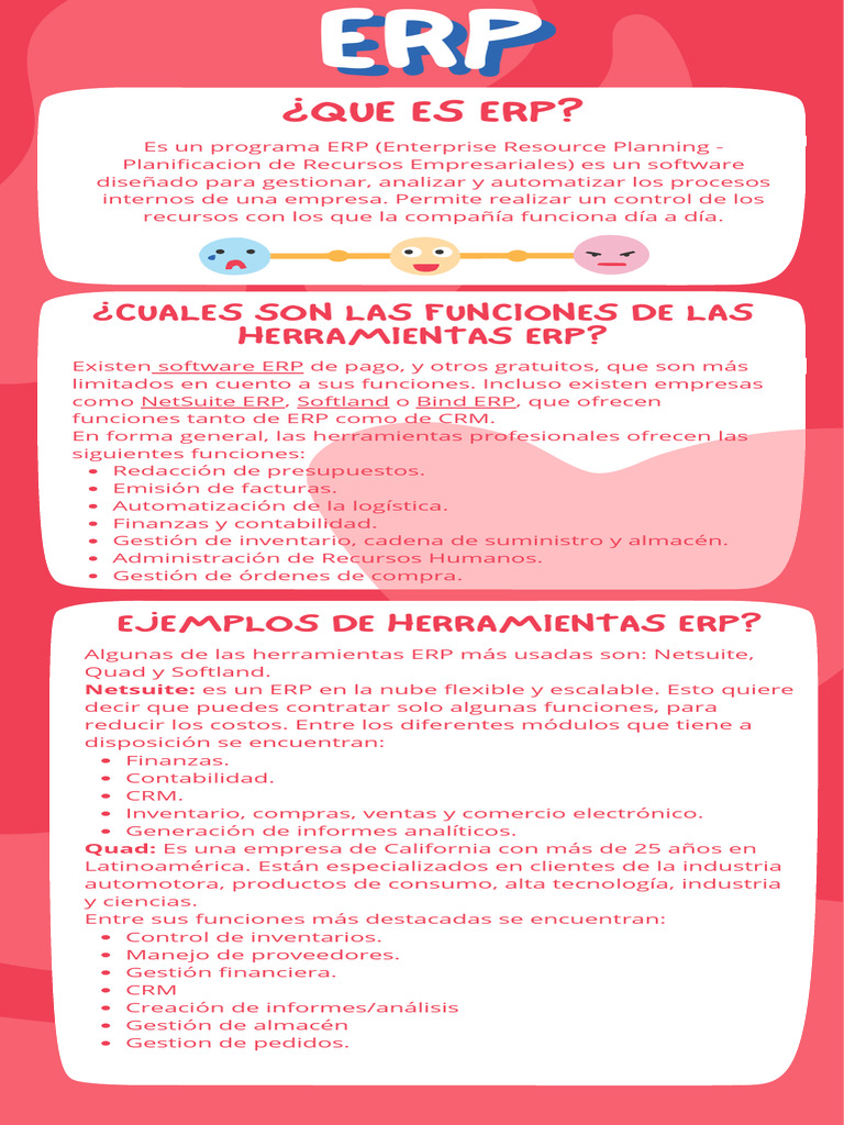 ¿Que Es Erp?: ¿Cuales Son Las Funciones de Las Herramientas Erp? | PDF | Planificación de ...