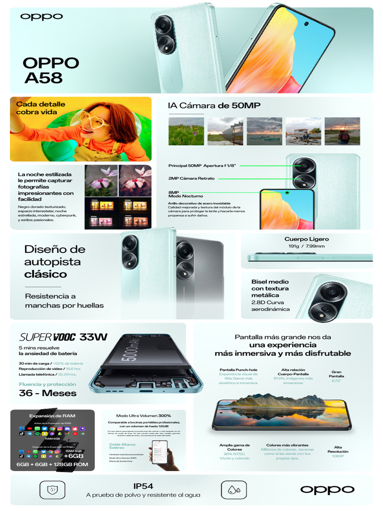 Oppo A58 Onep | PDF | Tecnología de información y comunicaciones