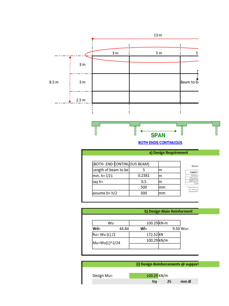 Final Beam Design | PDF