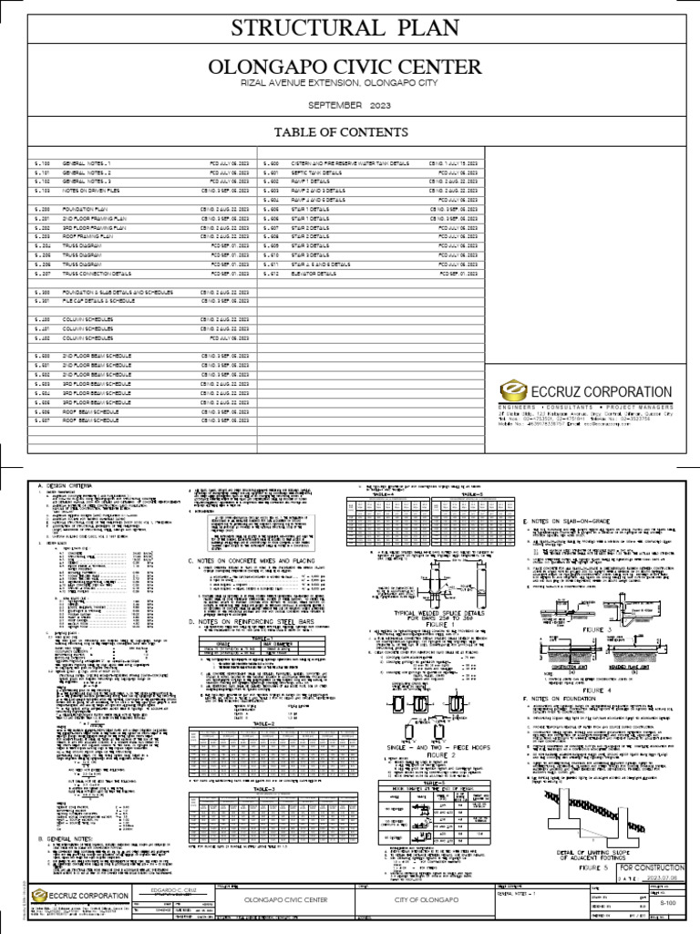 Occ Consolidated Construction Drawings 2023.09.05 | PDF | Architectural ...