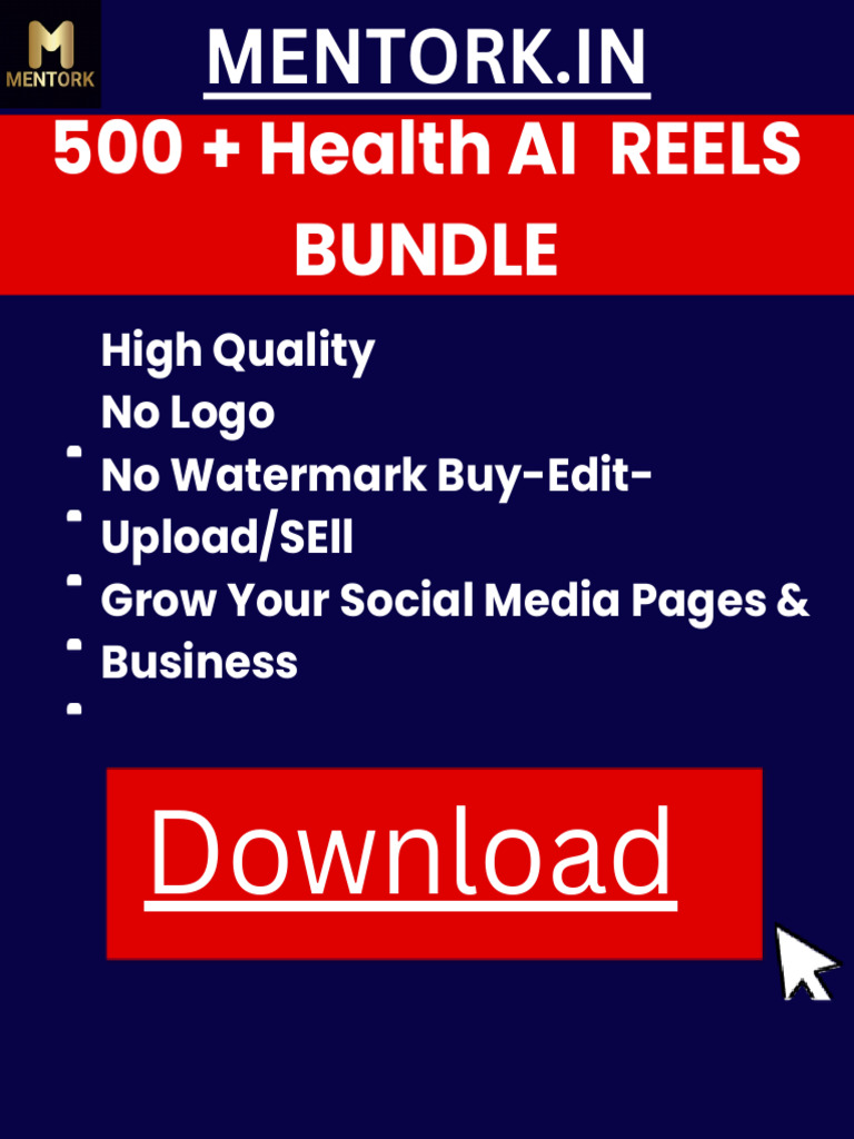 500+ Health Reels Bundle Download | PDF