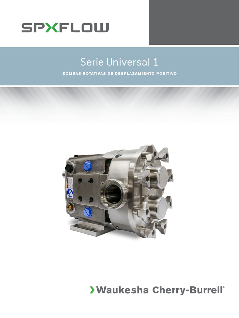 U1-Español BROCHURE WAUKESHA | PDF | Engranaje | Bomba