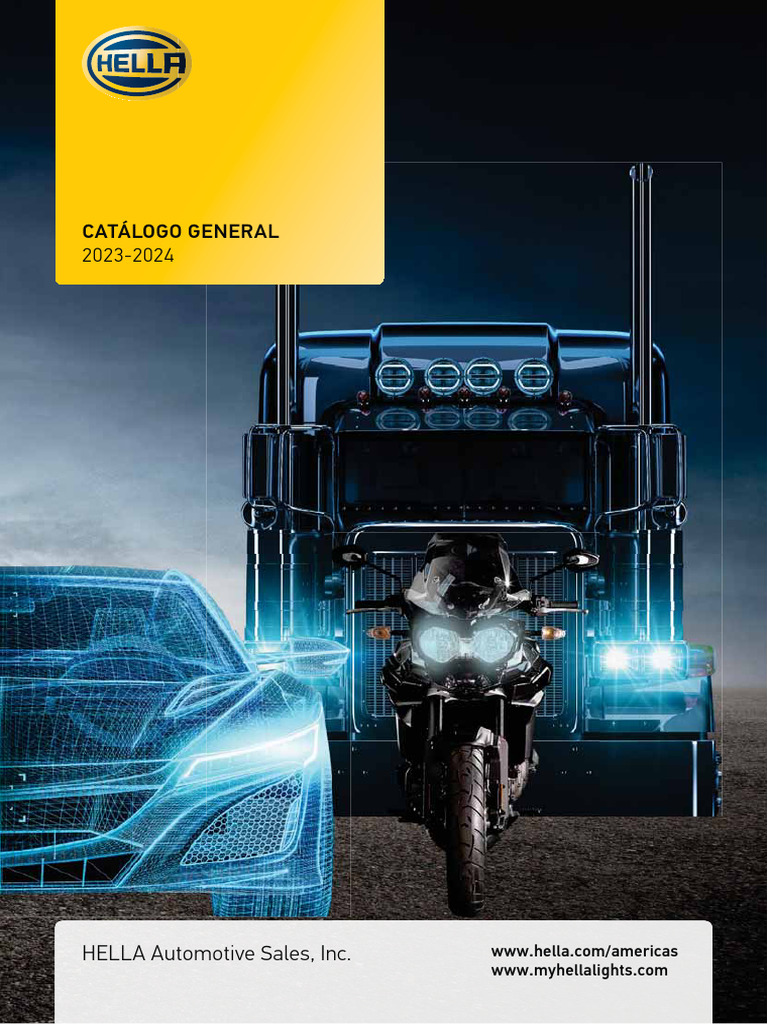 Catalogo Hella 2023-2024 Unimotor | Descargar gratis PDF | Diodo emisor de luz | Ligero